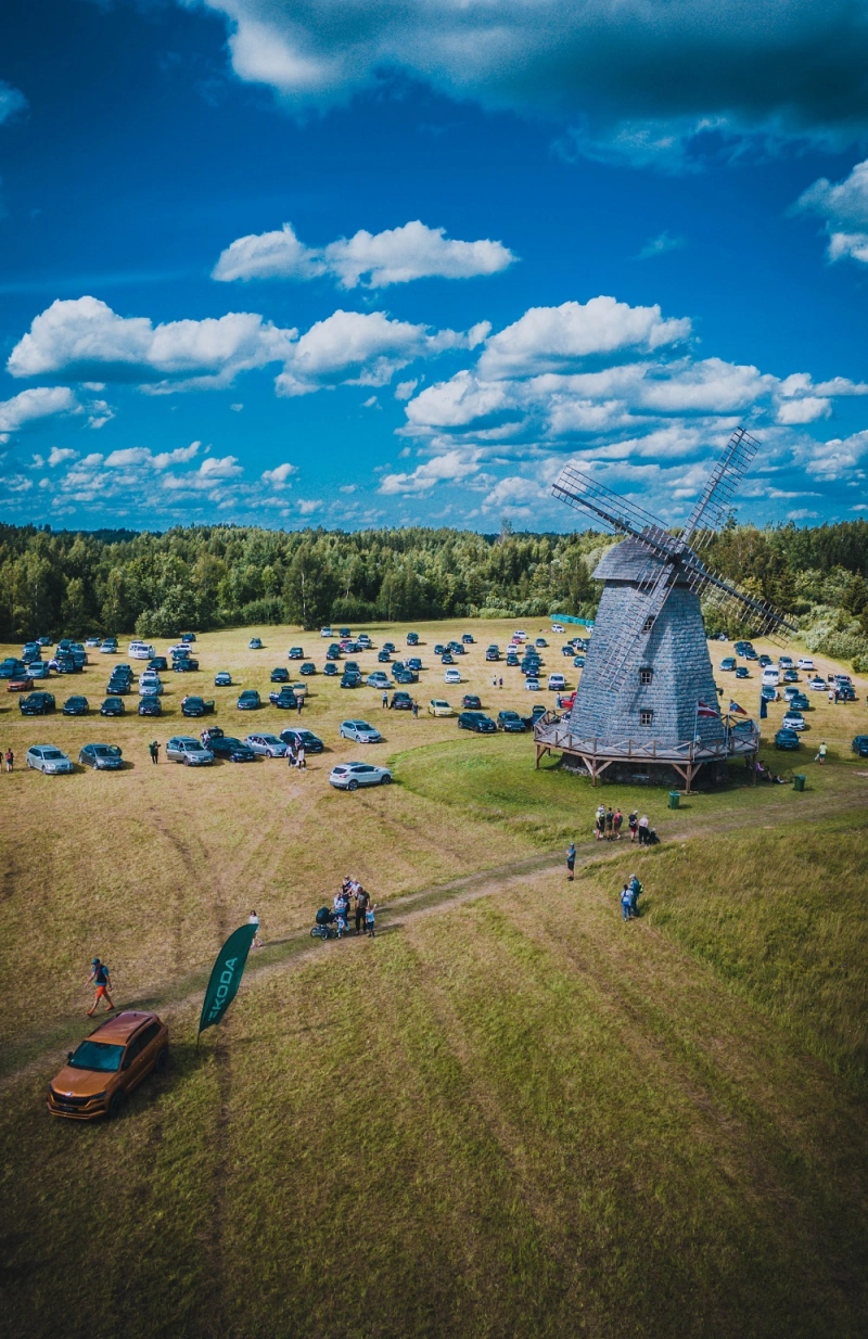 Stirnu Buks kā no pasakas.